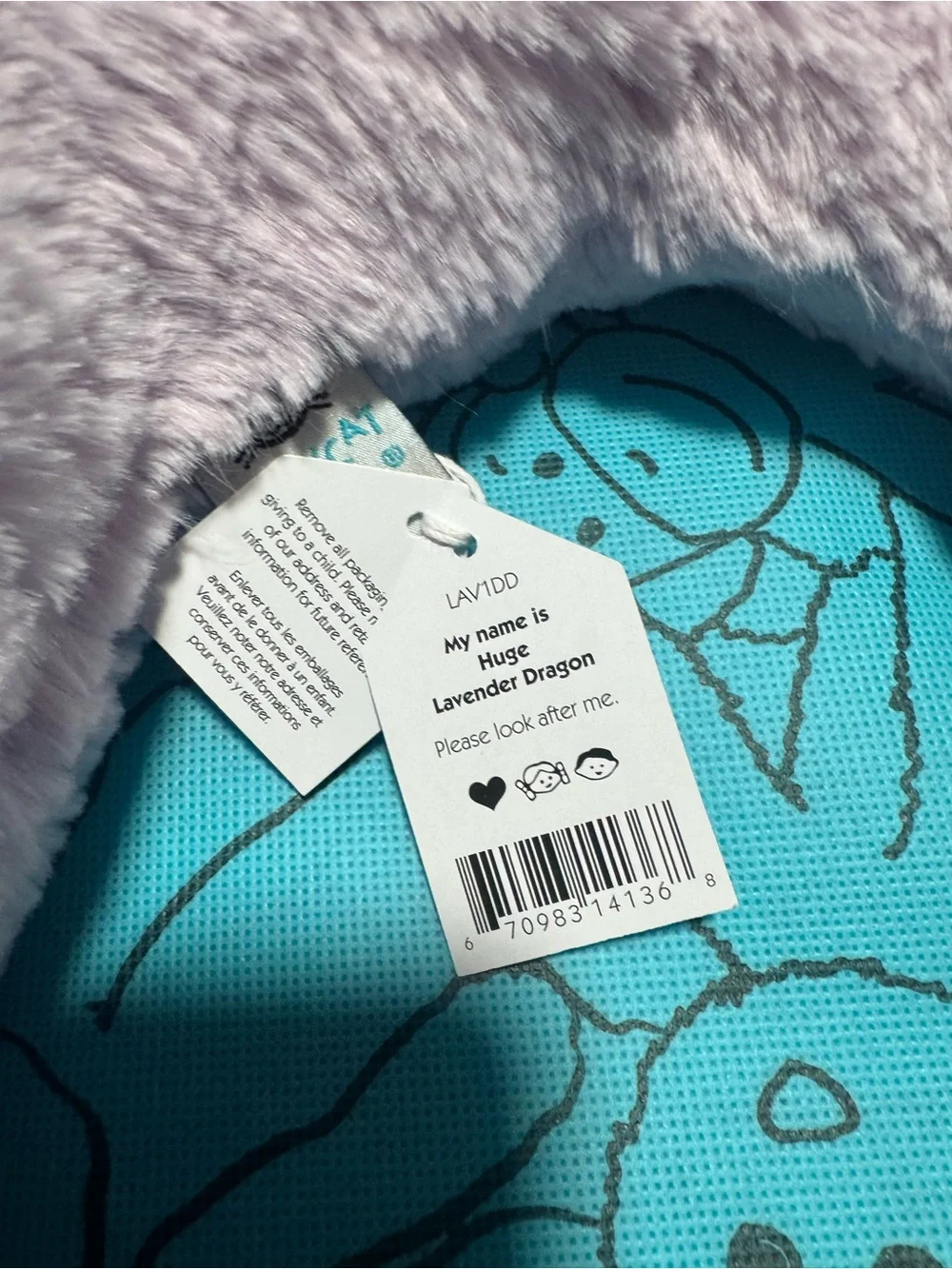 Toys | Jellycat Huge Lavender Dragon | Poshmark